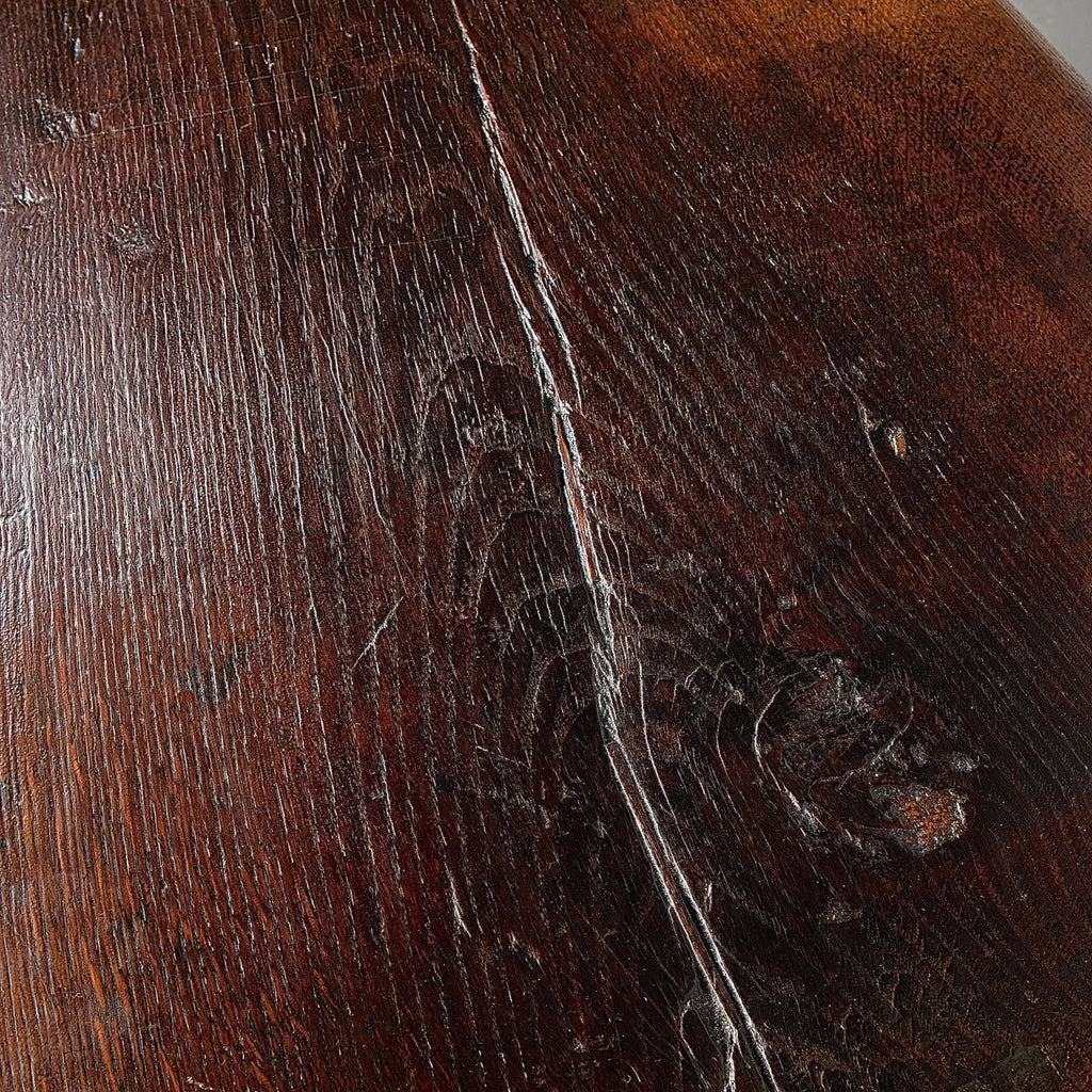 Antique carved Basque arms chest, oak – Mediterrania Home